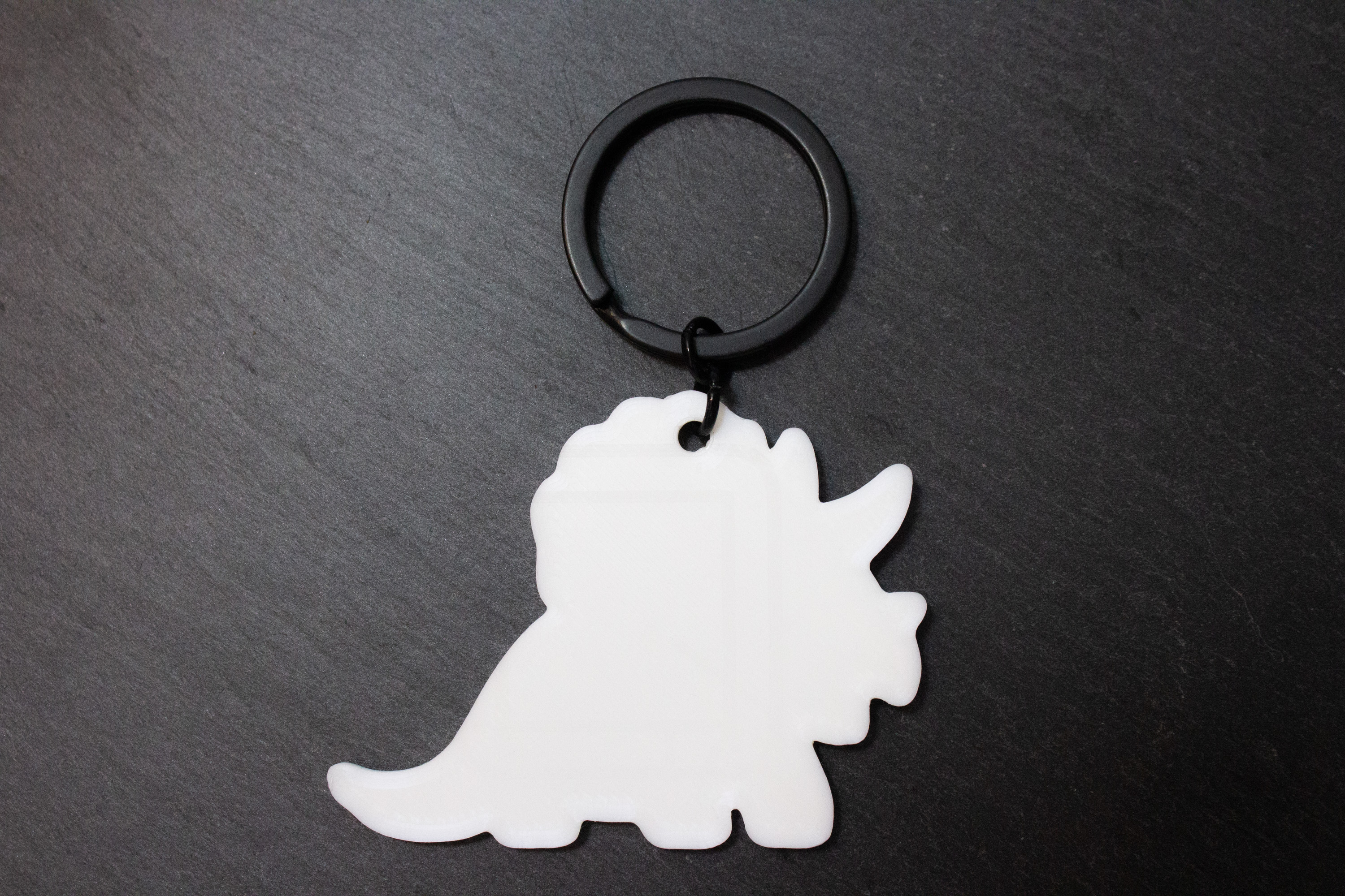 Cute 2 Colors Dinosaur Keychain by EmberWork | Download free STL model ...