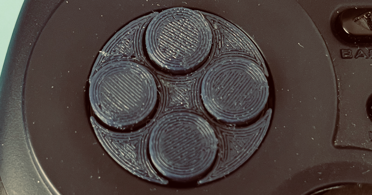 Logitech F310/510/710 Arrow Pad Swap for vintage platformers by ...