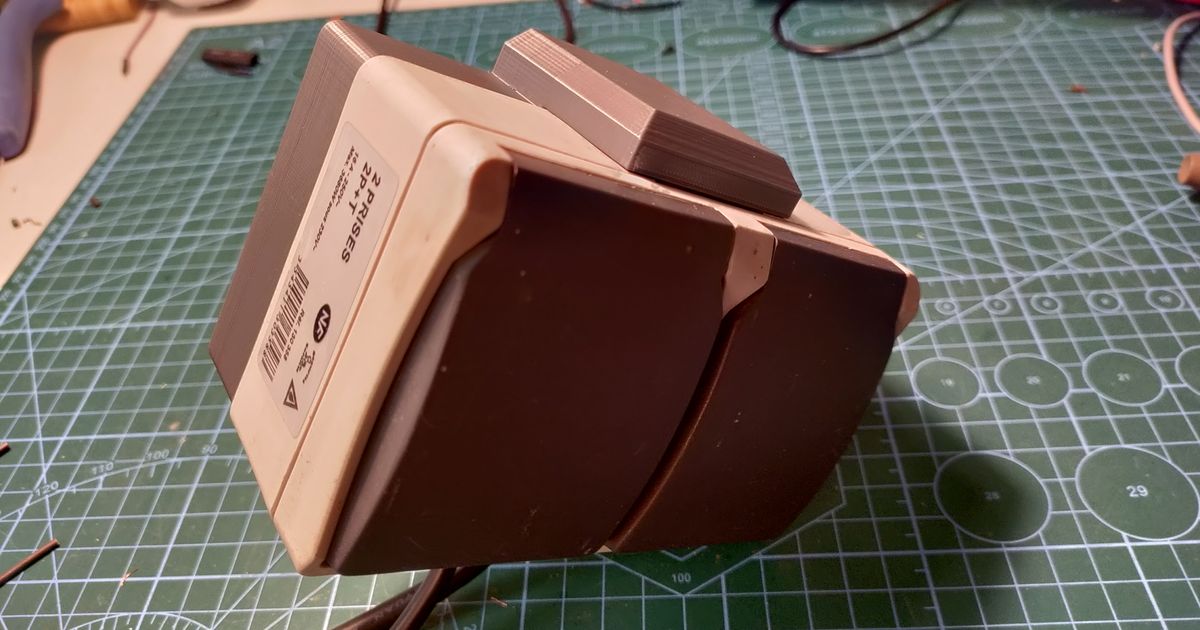 Surface socket outlet relay module integration by Dumnac | Download ...