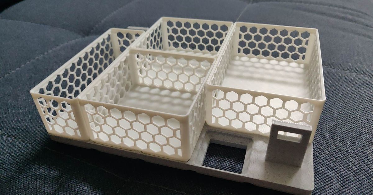 Gridfinity fully stacking tray by Ciffer | Download free STL model ...