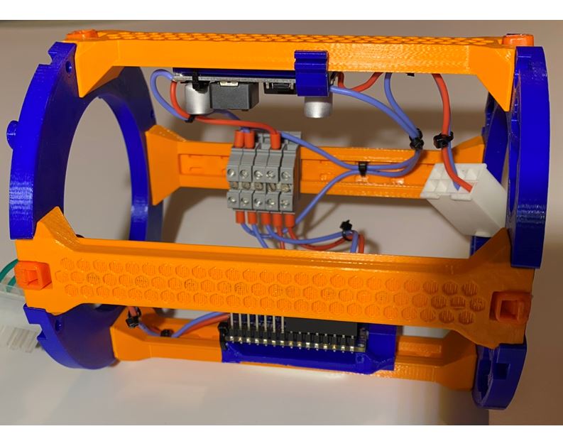 Module Section System (MSS) with bayonet locking for 4'' enclosure ...