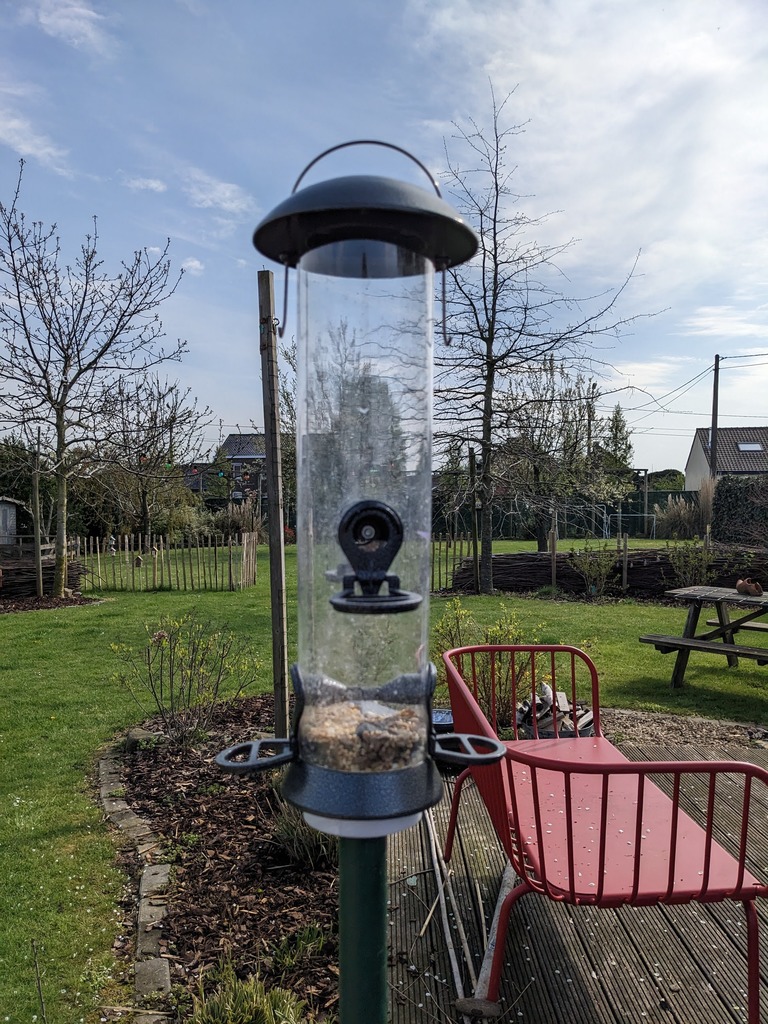 Bird silo Pole mount adapter (32mm Ø) by Miss-Art3mis | Download free ...