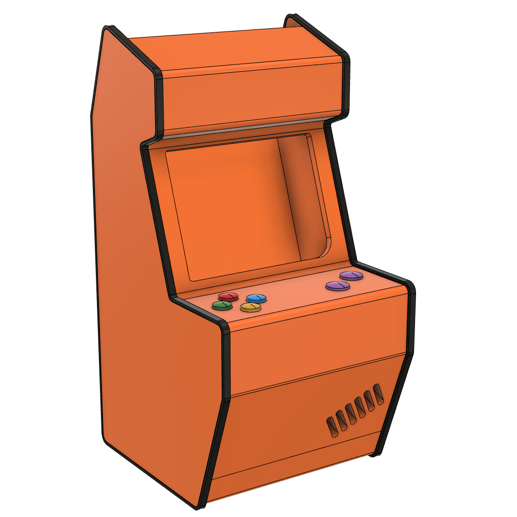 Functional Game Boy Arcade Cabinet par quentibles | Téléchargez ...