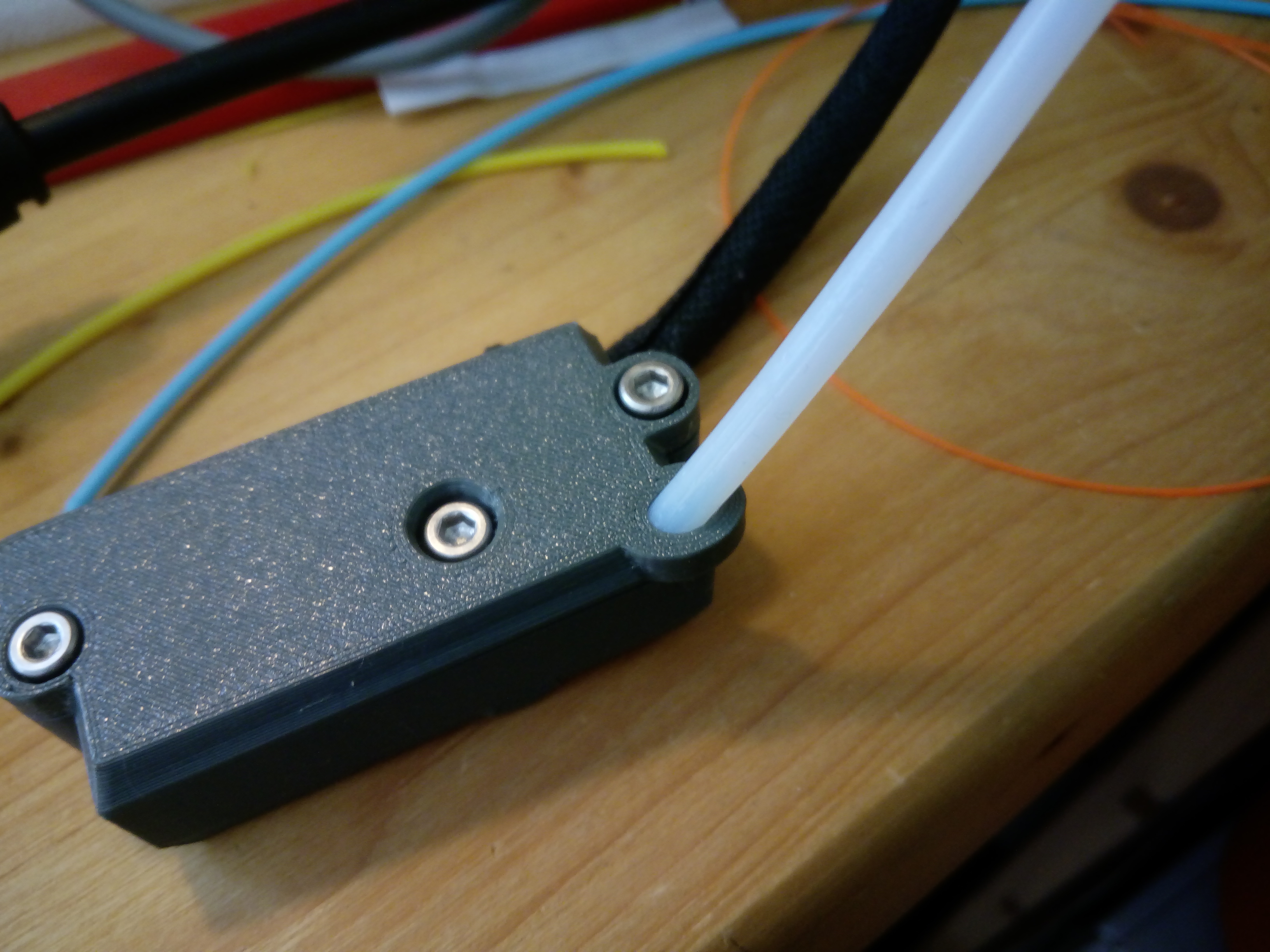 Prusa MINI clip-on filament sensor by rrro | Download free STL model ...