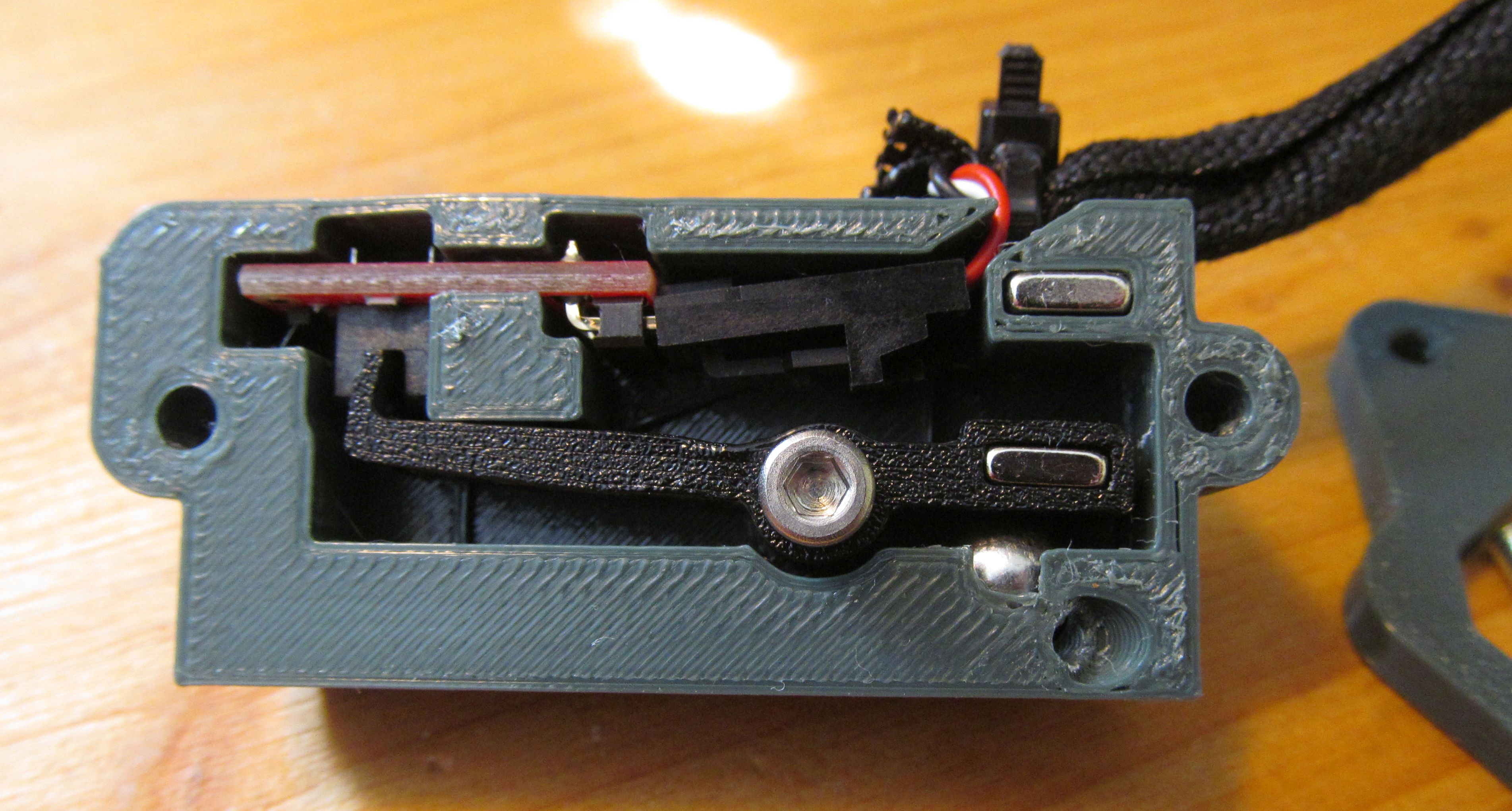 Prusa MINI clip-on filament sensor by rrro | Download free STL model ...