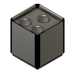 Gridfinity 3 Hole Sharpie Holder by Matt Flanigan | Download free STL ...