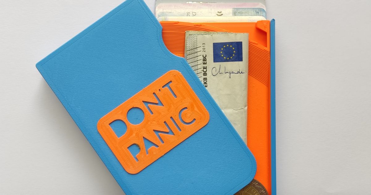 Maker wallet v2: card wallet with cash/coin pocket by Lucandia ...