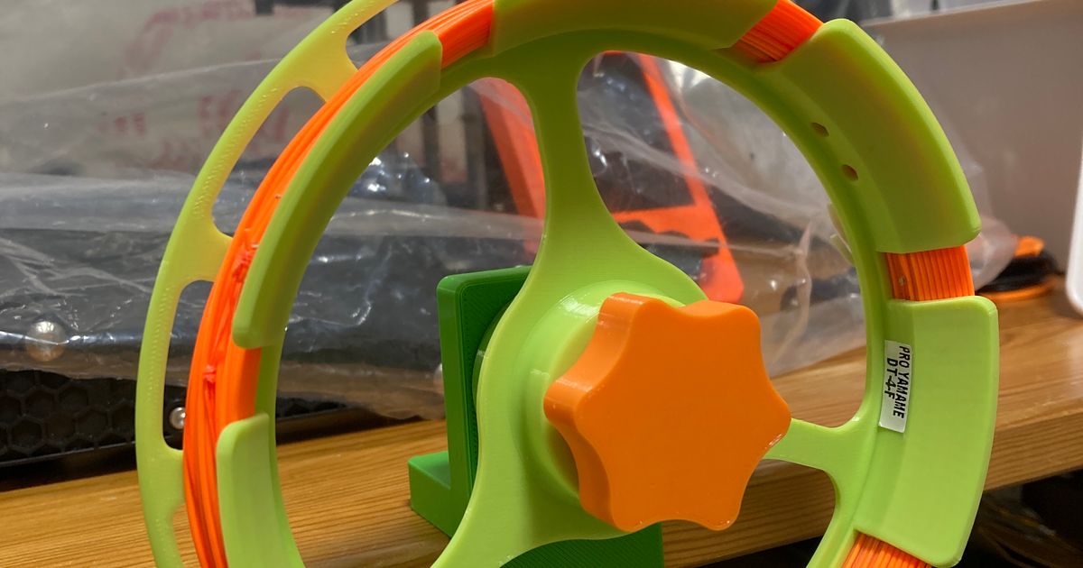 One-piece fly line spool V2 by Kazu-chan | Download free STL model ...