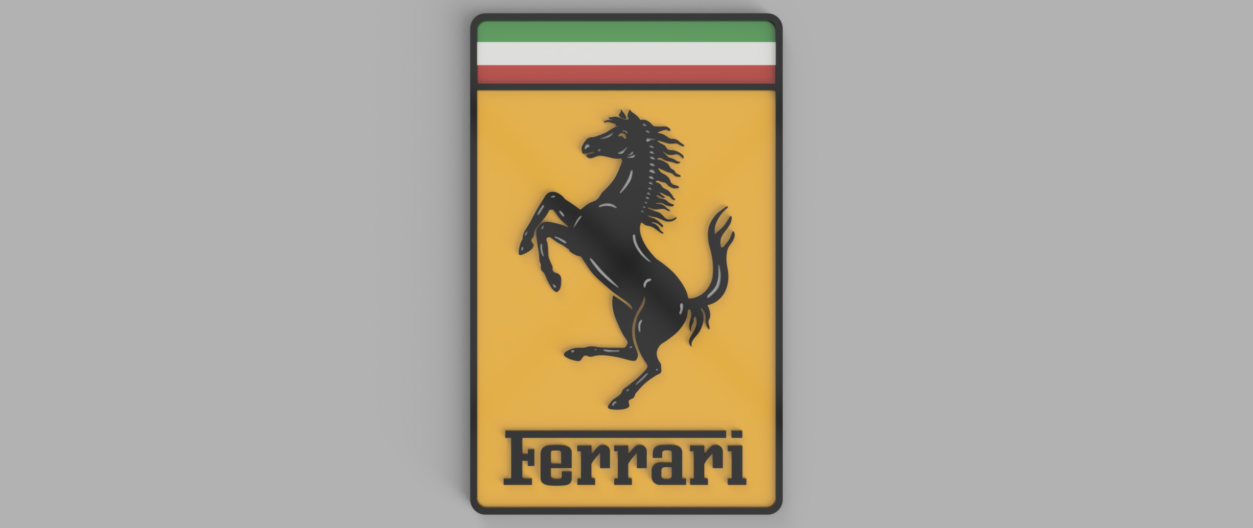 Ferrari Logo by B-Lab | Download free STL model | Printables.com