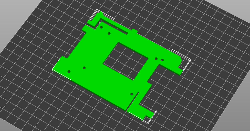 Cluster Mount Plate for Pi/2.5" Drive by SiK GambleR | Download free ...