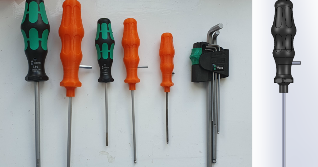 Wera Handle 2.5mm Hex/Allen Key Screwdriver by Alfie Lockrey | Download ...