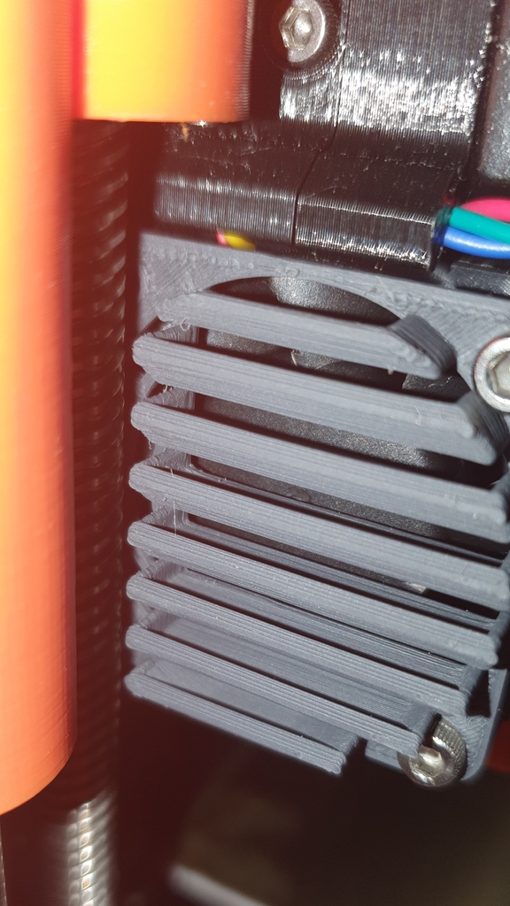 Prusa i3 Mk3s Cooling Fan Cover (Thin and Protective) by Alfie Lockrey ...