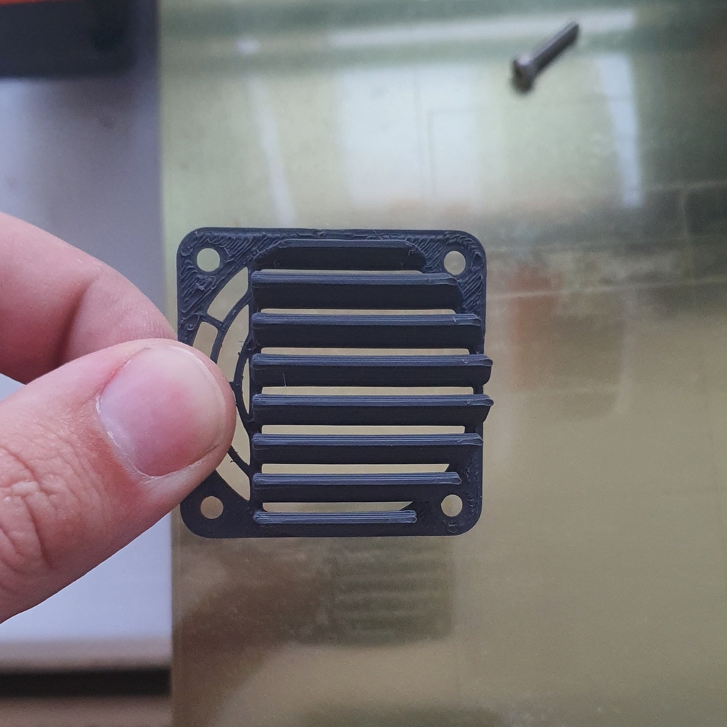 Prusa i3 Mk3s Cooling Fan Cover (Thin and Protective) by Alfie Lockrey ...