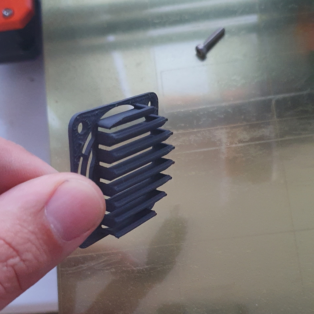 Prusa i3 Mk3s Cooling Fan Cover (Thin and Protective) by Alfie Lockrey ...
