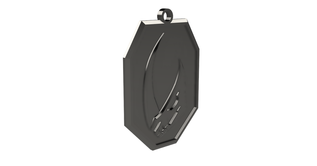 Mudhorn Signet Keychain (Small Mandalorian spoiler) by SquadLeader70 ...