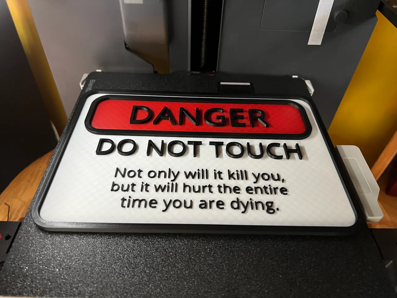 Danger Sign by Craiggers | Download free STL model | Printables.com