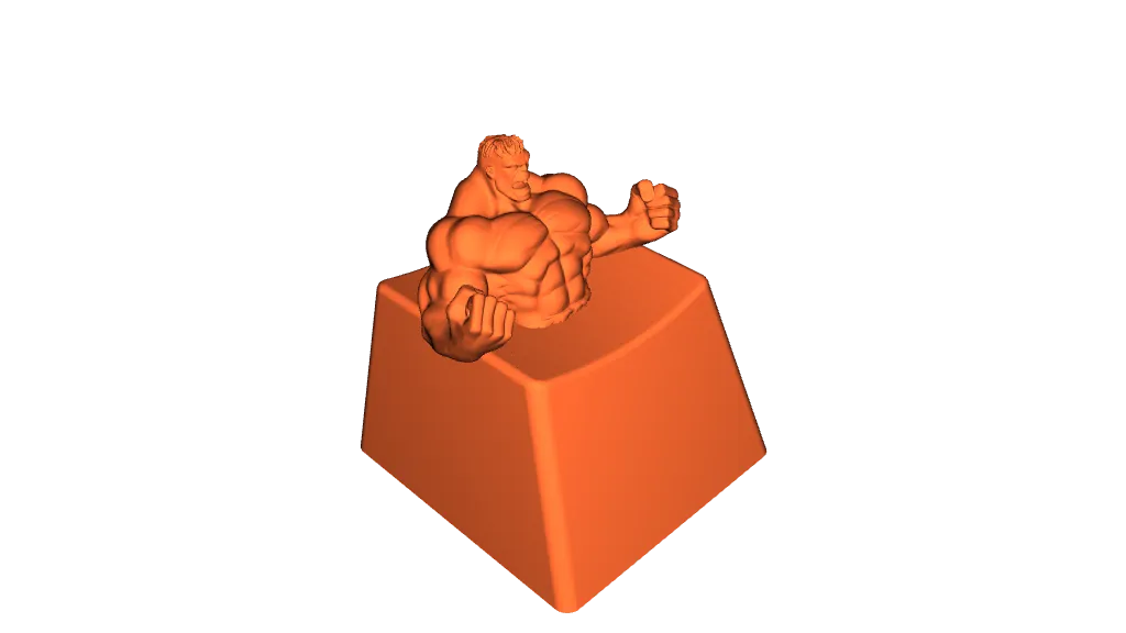 Hulk Keycap _ Marvel Keycap by MeinDing | Download free STL model ...