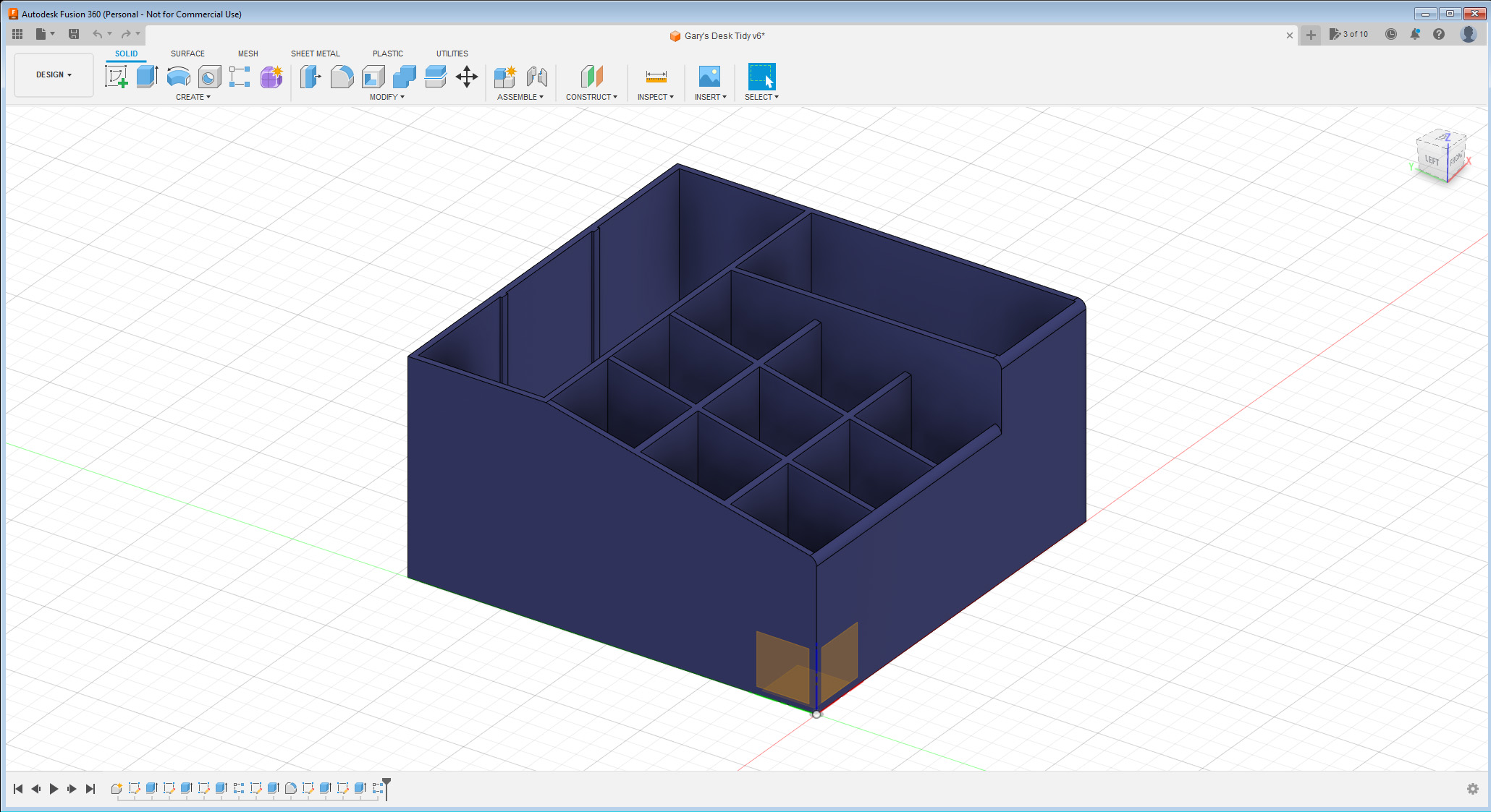 Gary's Desktop Organizer by MrMonkfish | Download free STL model ...