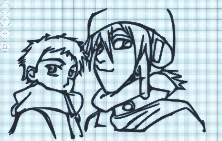 FLCL - Haruko - Naota - wall art - 2 VERSIONS by Ogama Industries ...