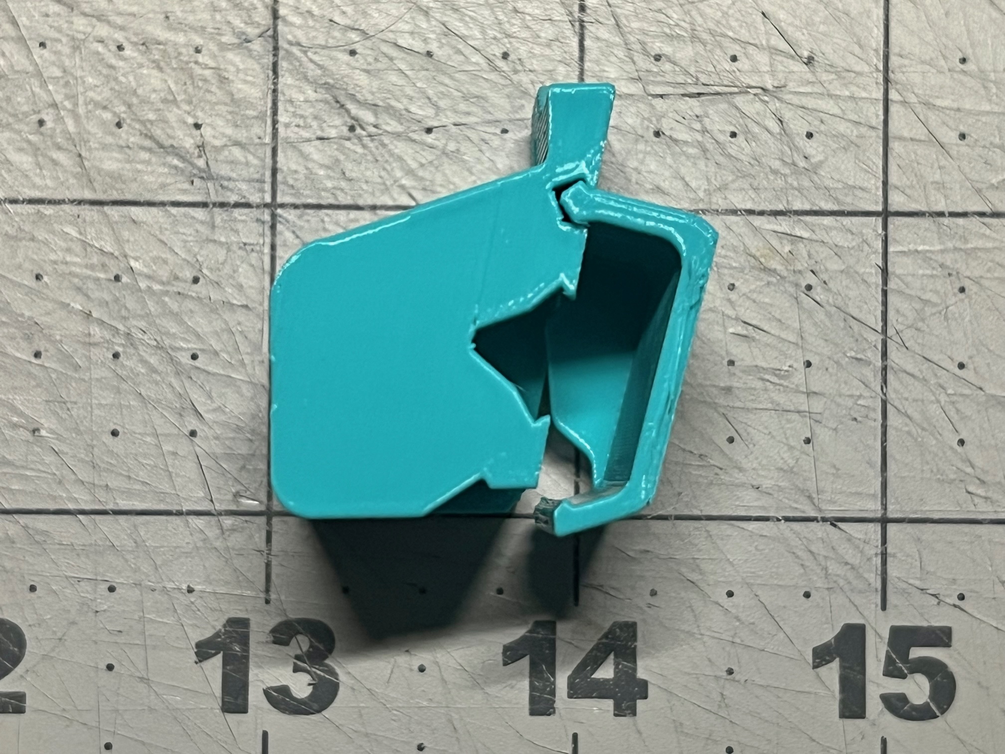 Bambu Lab P1P LED Light Front Upper Mount Bracket and Diffuser by ...