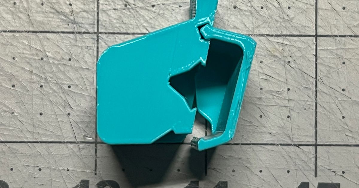 Bambu Lab P1P LED Light Front Upper Mount Bracket and Diffuser by ...