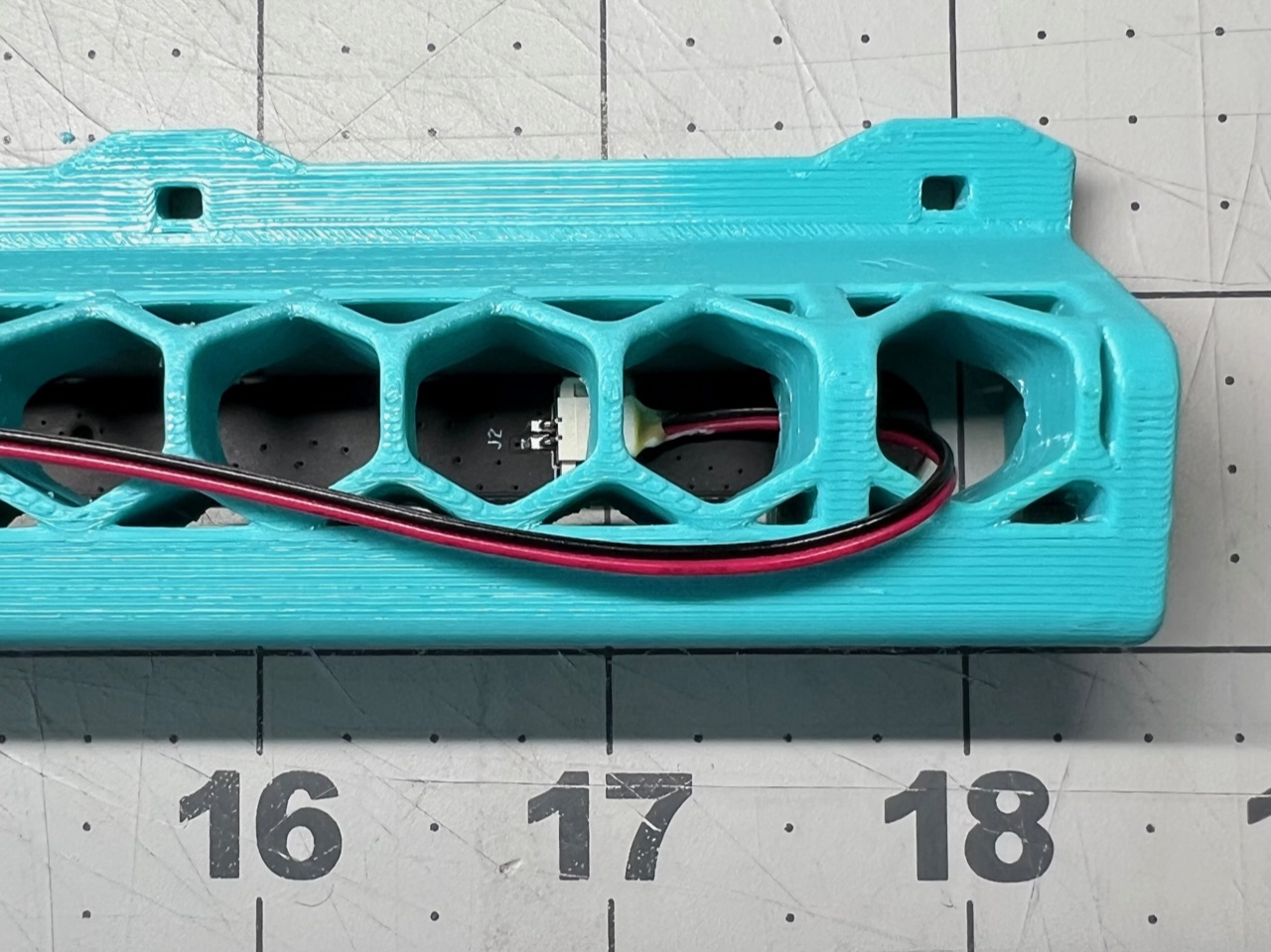 Bambu Lab P1P LED Light Front Upper Mount Bracket and Diffuser by ...