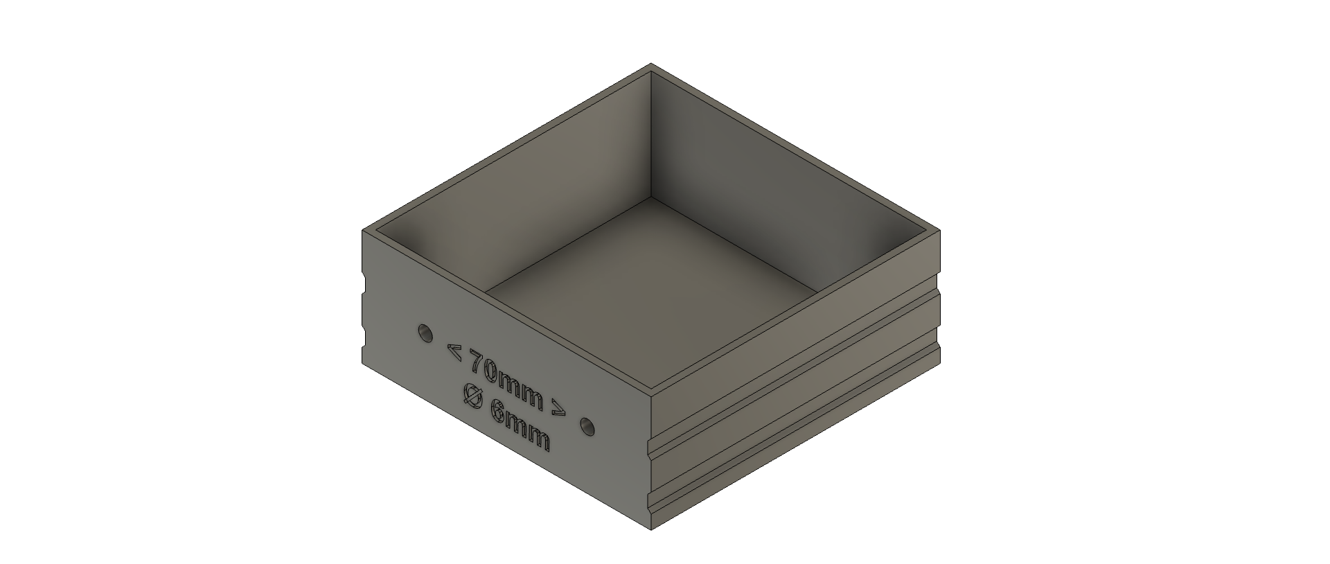 Secret shelf with invisible magnetic lock by AWSW | Download free STL ...