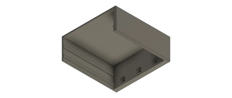 Secret shelf with invisible magnetic lock by AWSW | Download free STL ...