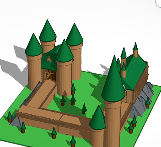 Hogwarts castle by Jack Dewar | Download free STL model | Printables.com