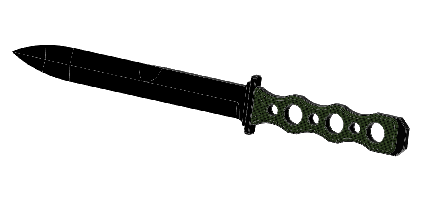 BenchMade Inspired Dagger by onus | Download free STL model ...