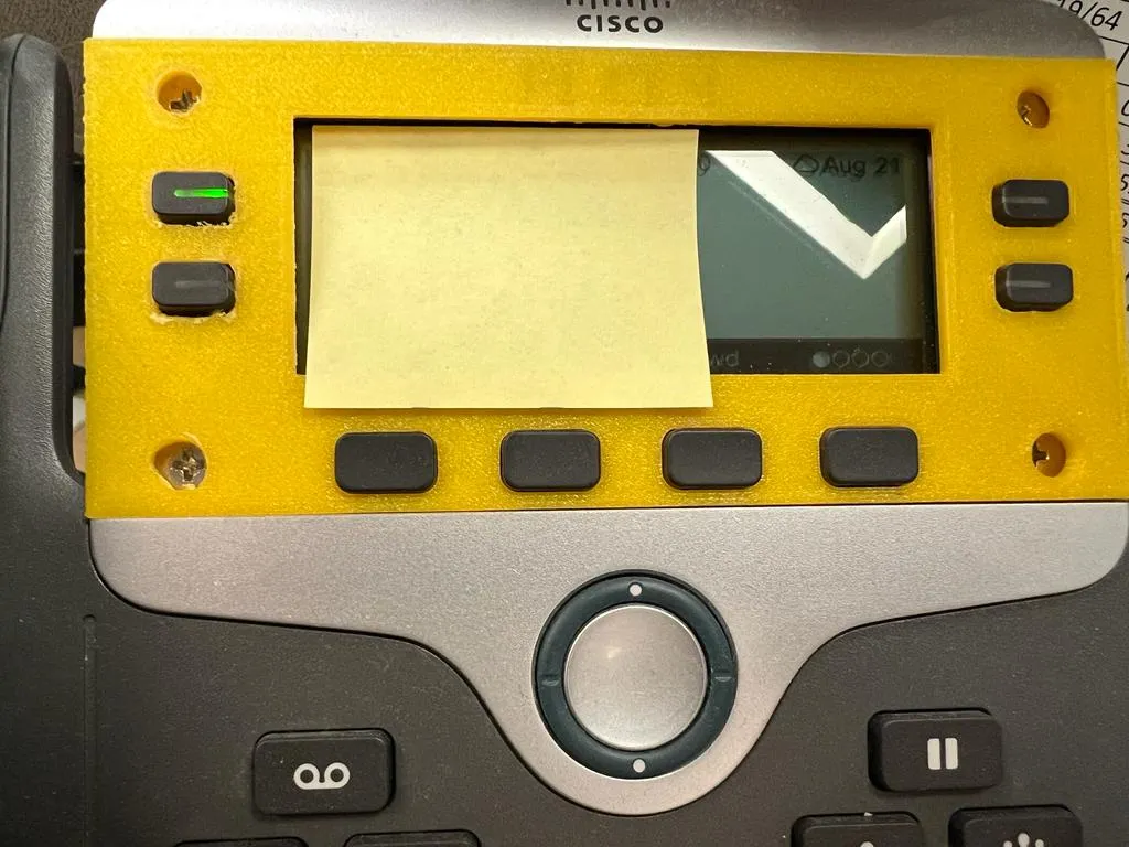 Cisco Phone Cover by aqsutarwala | Download free STL model | Printables.com