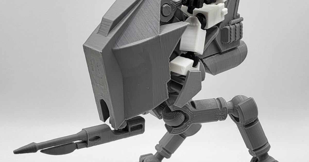 MINI 13: Star Wars AT-RT by Dr Operator | Download free STL model ...