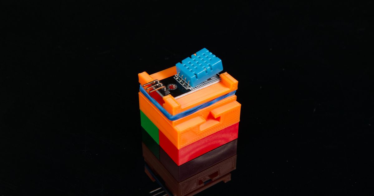 Temperature and Humidity Sensor Holder (Brick Compatible) by ...