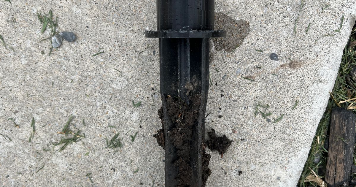 Solar Lamp Replacement Stake by Chad Margetts | Download free STL model ...