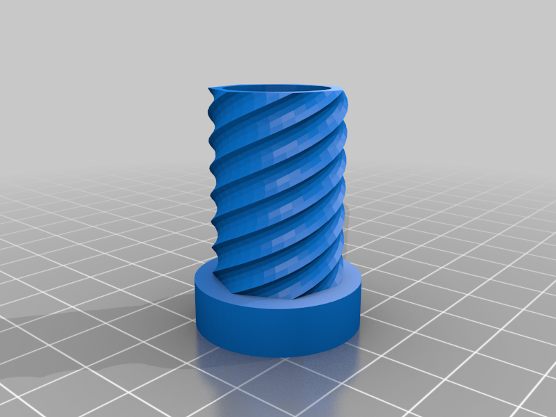 Smooth Twist Container by Eric Williams | Download free STL model ...