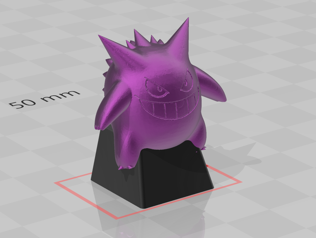 Gengar Keycap Pokémon por MeinDing | Descargar modelo STL gratuito ...