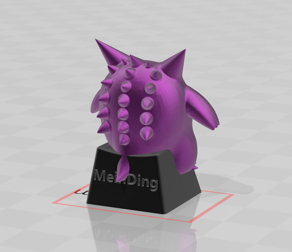 Gengar Keycap Pokémon por MeinDing | Descargar modelo STL gratuito ...