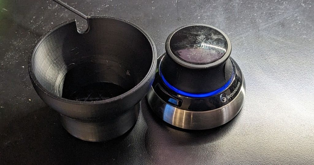 3dconnexion SpaceMouse Compact Cover by Eric Anastas | Download free ...