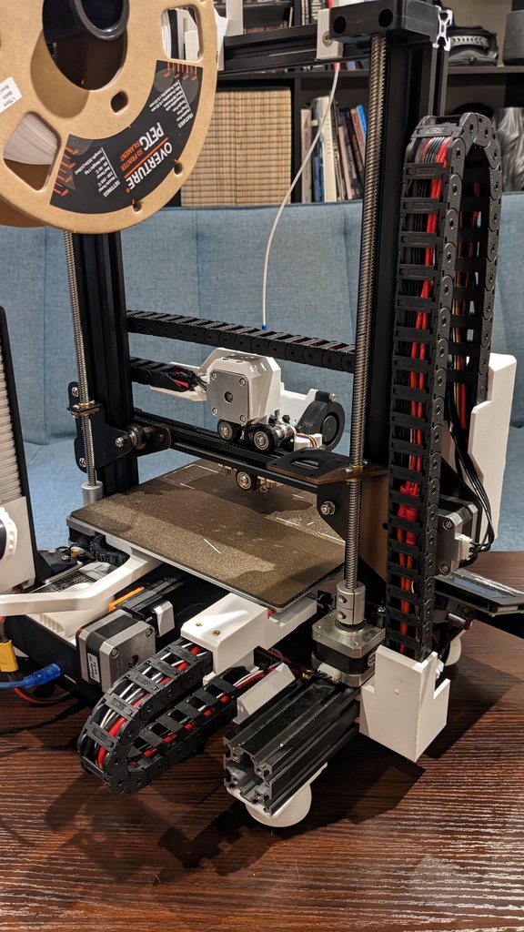 Ender 3 Micro Swiss DD Drag Chain / Cable Chain Mounts by Eric Anastas ...