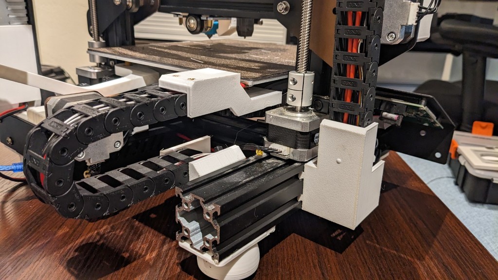 Ender 3 Micro Swiss DD Drag Chain / Cable Chain Mounts by Eric Anastas ...