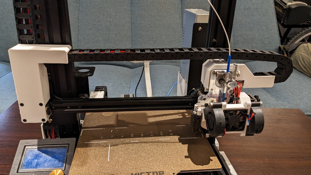 Ender 3 Micro Swiss DD Drag Chain / Cable Chain Mounts by Eric Anastas ...