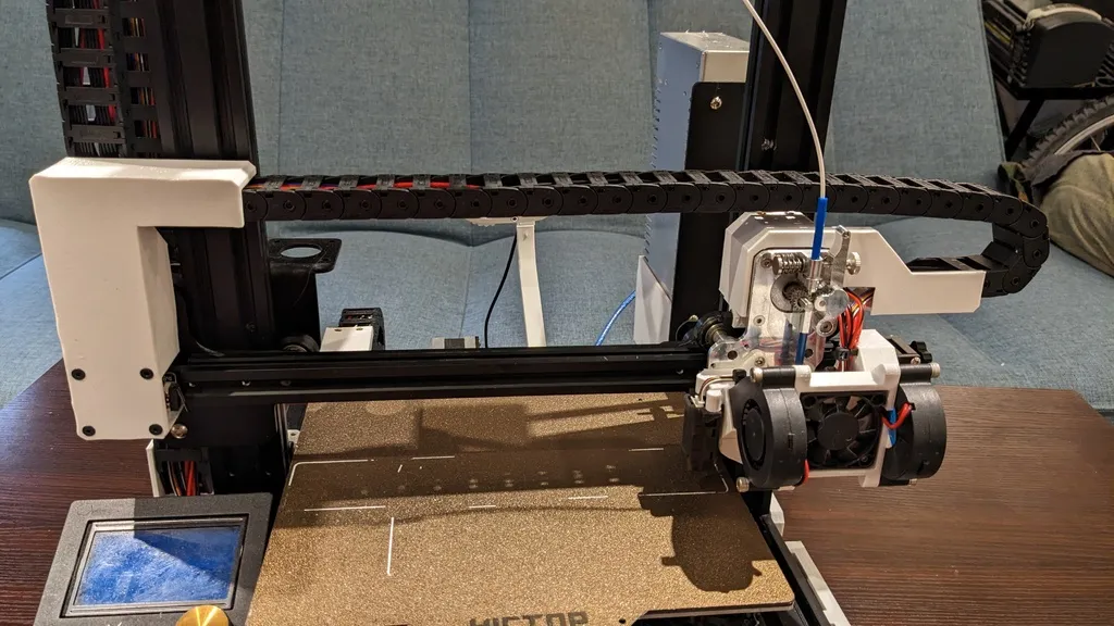 Ender 3 Micro Swiss DD Drag Chain / Cable Chain Mounts by Eric Anastas ...