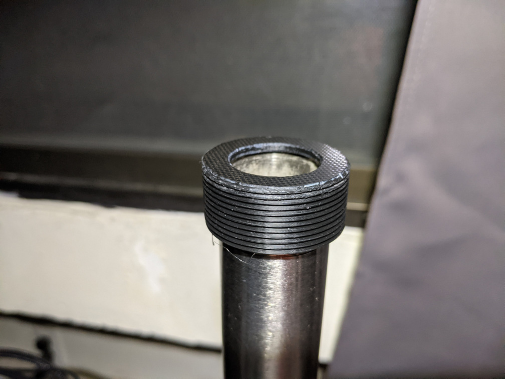 Ergotron LX / Amazon Basics Dual Monitor Arm Extension Pole Adapter by ...