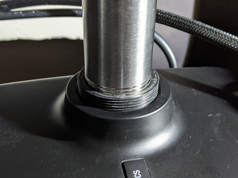 Ergotron LX / Amazon Basics Dual Monitor Arm Extension Pole Adapter by ...