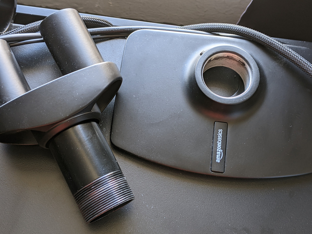 Ergotron LX / Amazon Basics Dual Monitor Arm Extension Pole Adapter by ...