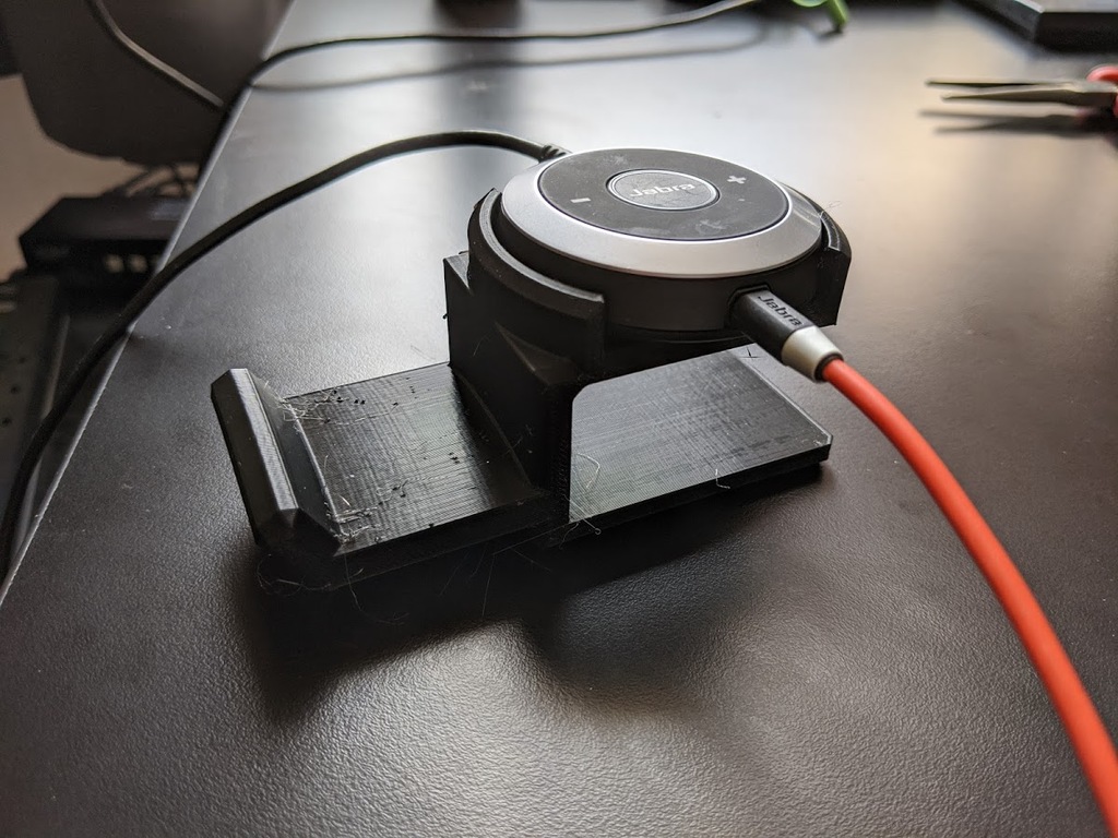 Fully Jarvis Standing Desk Jabra Evolve 40 Hook by Eric Anastas ...