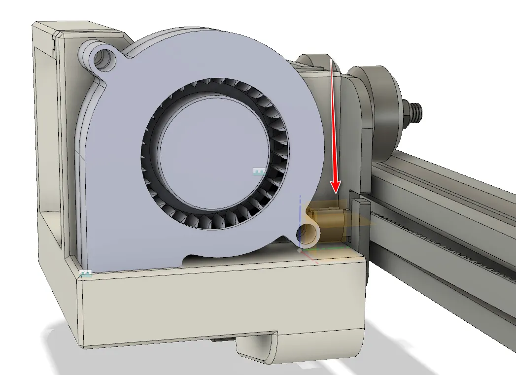Satsana 5015 Fan Duct for Ender 3 / CR-10 by Eric Anastas | Download ...