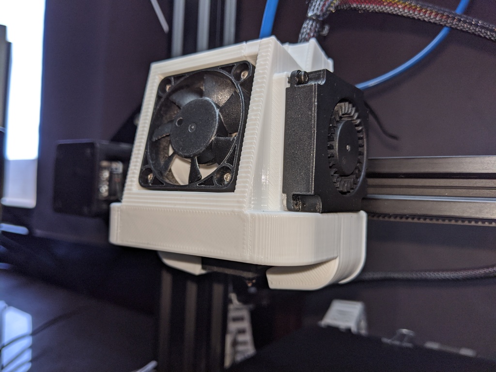 Satsana Ender 3 Fan Duct by Eric Anastas | Download free STL model | Printables.com