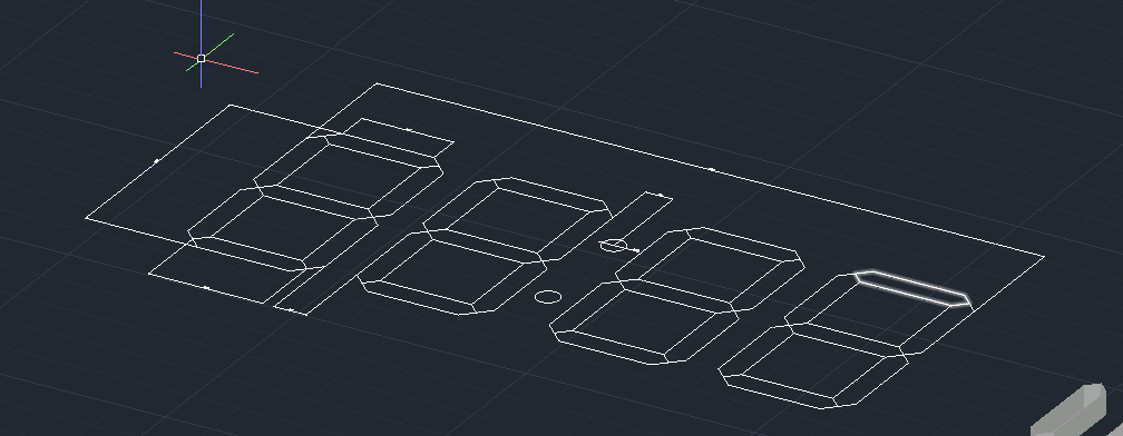3D Printed 7-Segment Clock by Yeray Martinez | Download free STL model ...