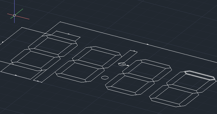 3D Printed 7-Segment Clock by Yeray Martinez | Download free STL model ...